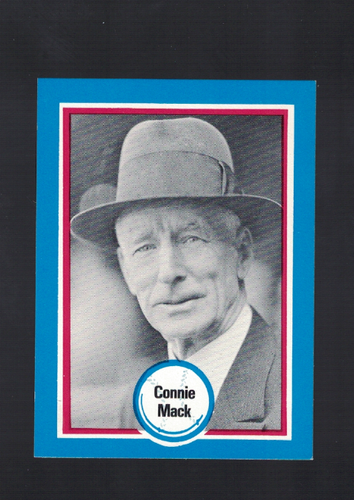 Connie Mack Philadelphia Athletics 1976 Shakey's Pizza Baseball Card ...