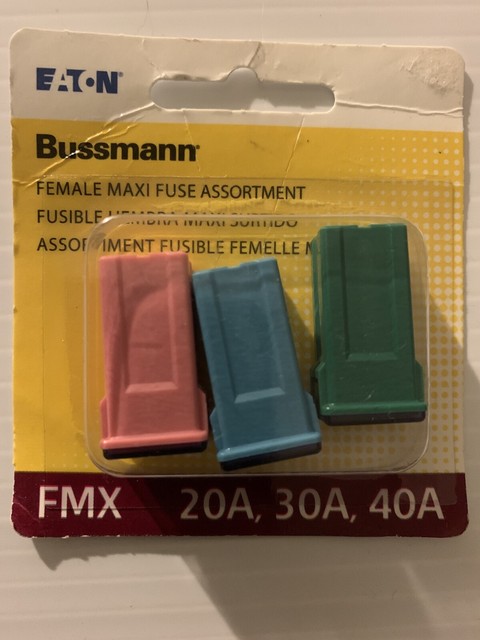 Bussmann BP/FMX-A3-RP Female Maxi Fuse Assortment 20A 30A 40A | eBay