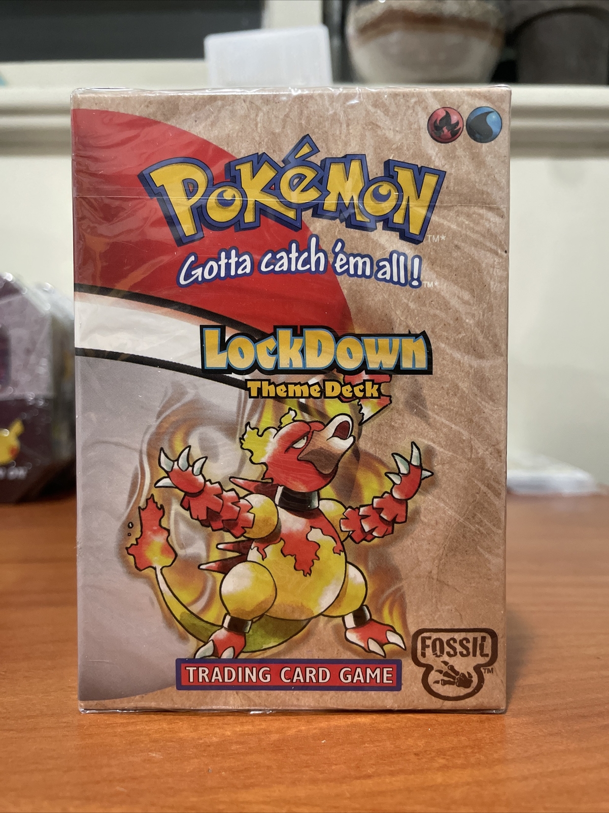 NEW FACTORY SEALED Pokemon Lockdown Theme Fossil Deck - Trading Card ...