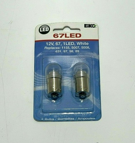 Eiko 67LED Replacement Bulbs 1155,5007,5008,63,97,98,89, 12VDC 2 PACK ...