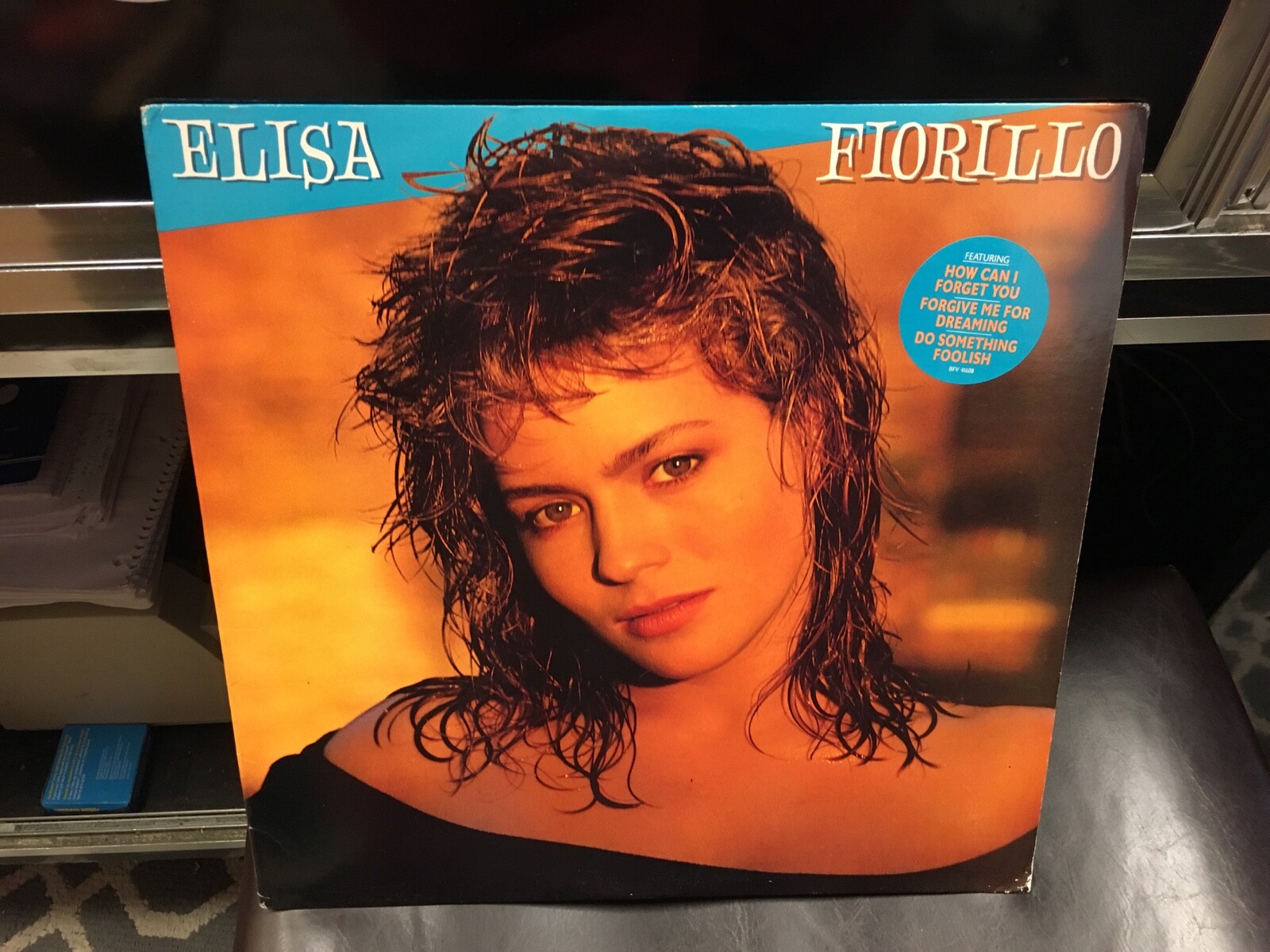 Elisa Fiorillo self titled LP Chrysalis 1987 EX promo w/ hype sticker ...
