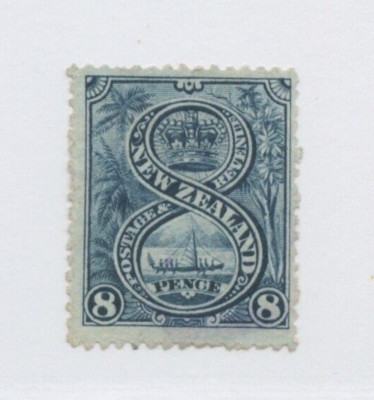 NEW ZEALAND #79 mint hinged CAT $75 stamp | eBay