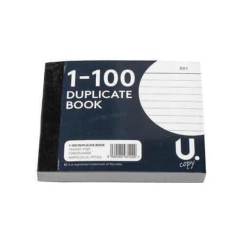 10 x Duplicate Books A6 Numbered 100 Sheets Invoice Business Receipt ...