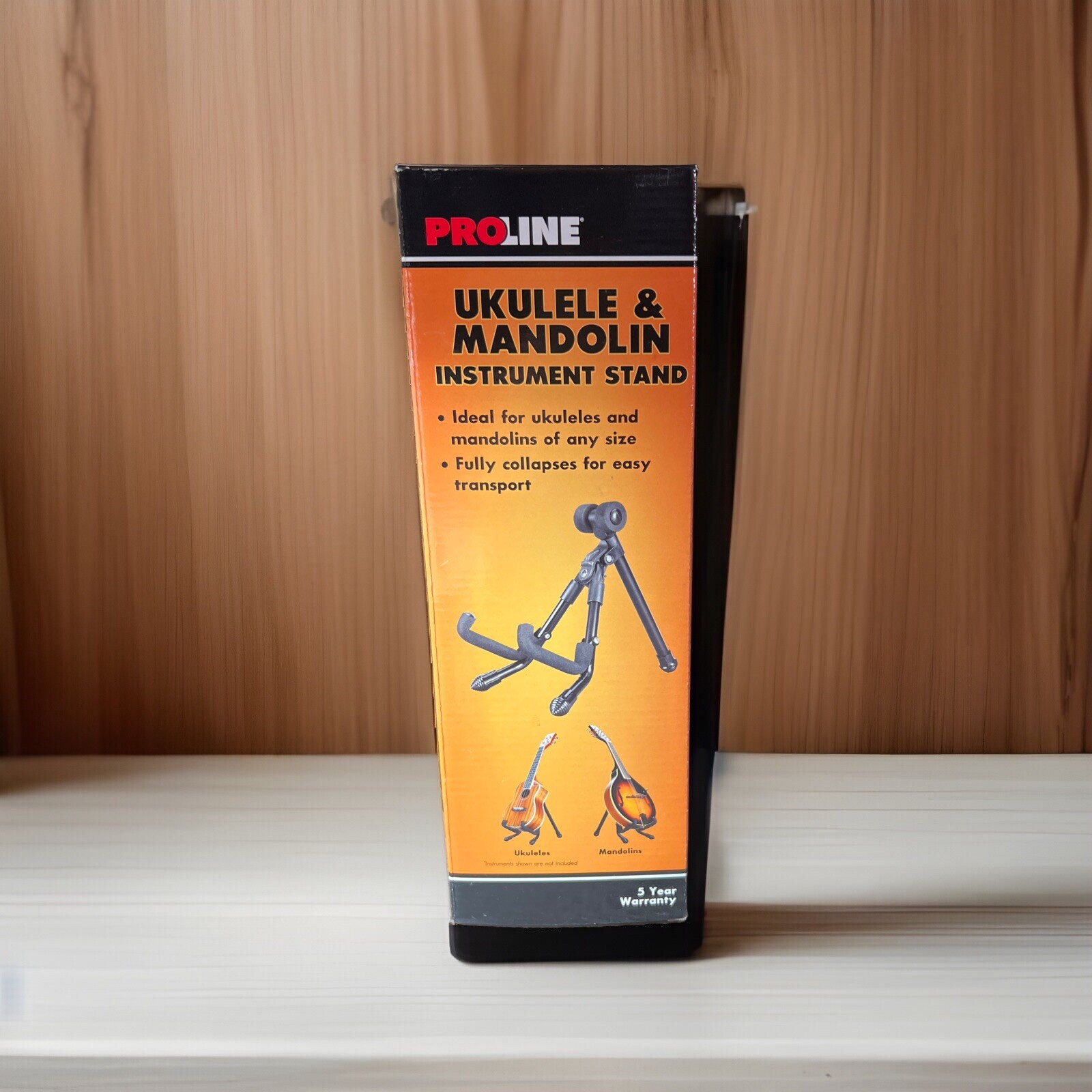 Proline Foldable Ukulele & Mandolin Instrument Stand FS100UM | eBay