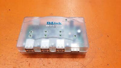 ⭐️⭐️⭐️⭐️⭐️ D-Link DSB-H7 USB Hub 7-Port Expansion Hub **NO Power Cord ...