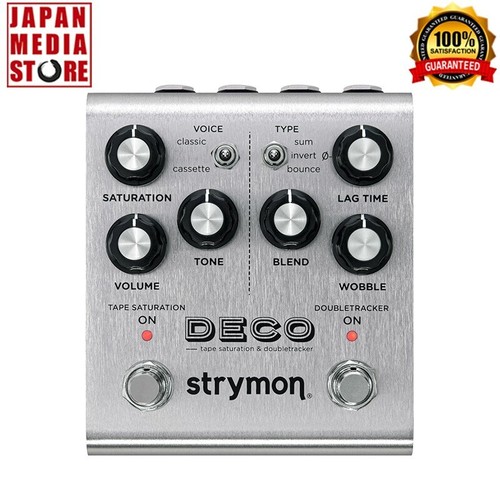 Strymon Deco V2 Tape Saturation & Doubletracker Guitar Effects Pedal ...