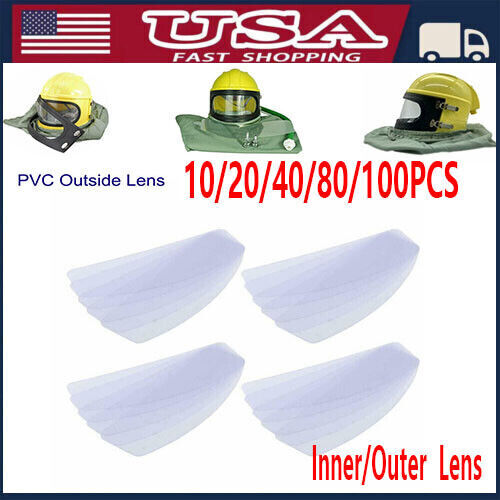 Safety Sandblast Helmet Sand Blast Hood Protector w/ Protector ...