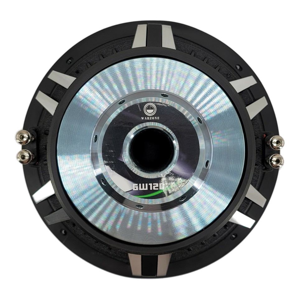 2 x Warzone 12 Inch 6000 Watt Car Audio Subwoofer w/ 2 Ohm DVC Power (2 ...
