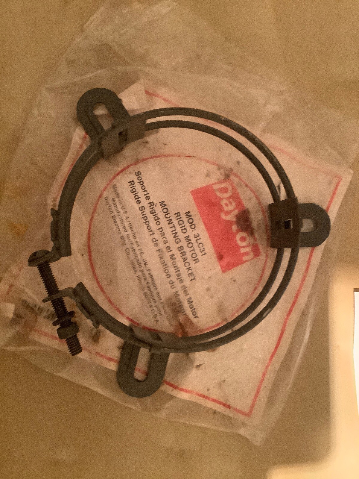 Dayton Rigid Motor Mounting Bracket mod# 3LC31. 5-5/8” | eBay