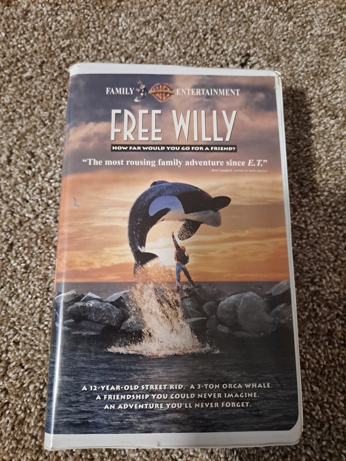 Free Willy (VHS, 1993, Clamshell) 85391800033| eBay
