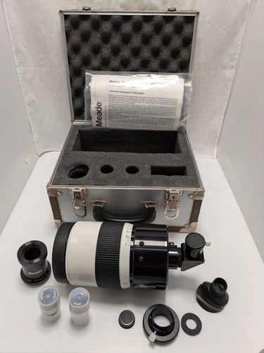 Meade 90B 3.5" Spotting Scope F/11 D=90mm F=1000mm MA25mm MA12mm ...