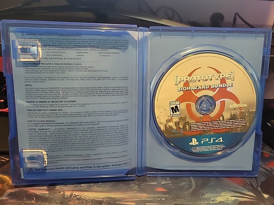 Prototype Biohazard Bundle (PS4) 47875880290| eBay