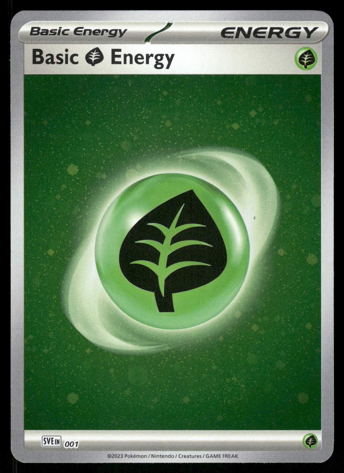 Basic Grass Energy (Cosmos Holo) Common SVE: Scarlet & Violet Energies ...