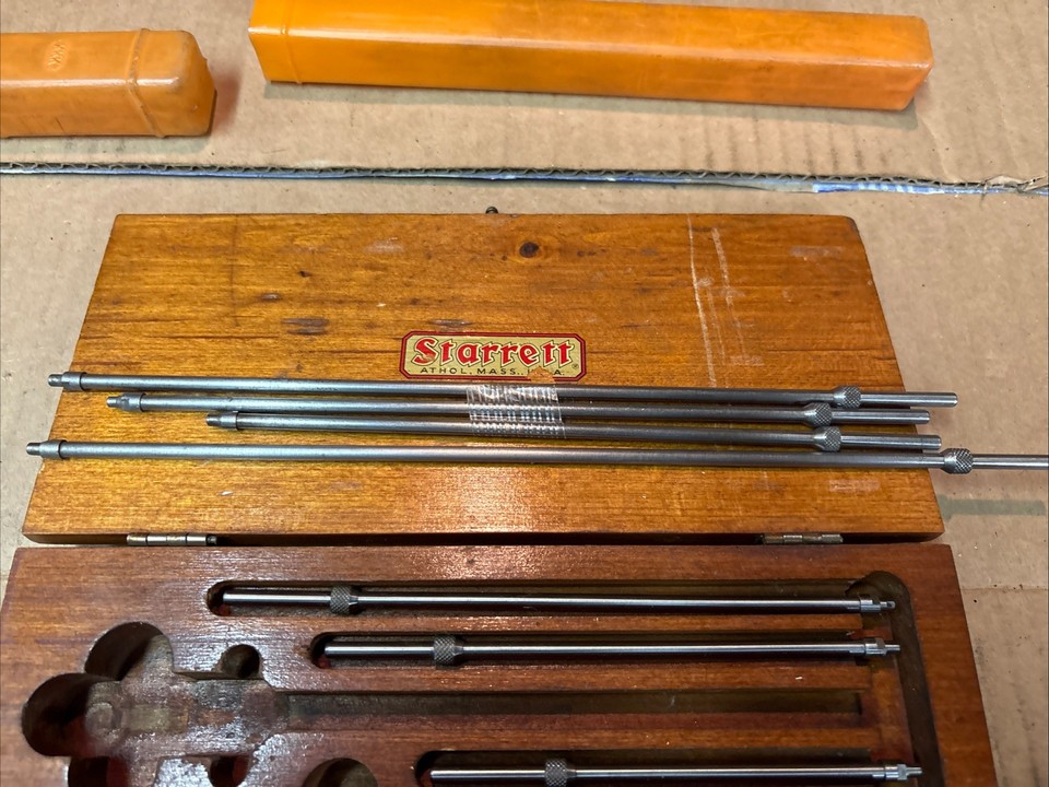 Starrett No.124 0-12 Inch Inside Diameter Micrometer | eBay
