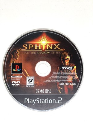 Sphinx Demo Disc 2003 THQ PS2 PlayStation 2 Video Game Disc Only CLEAN ...