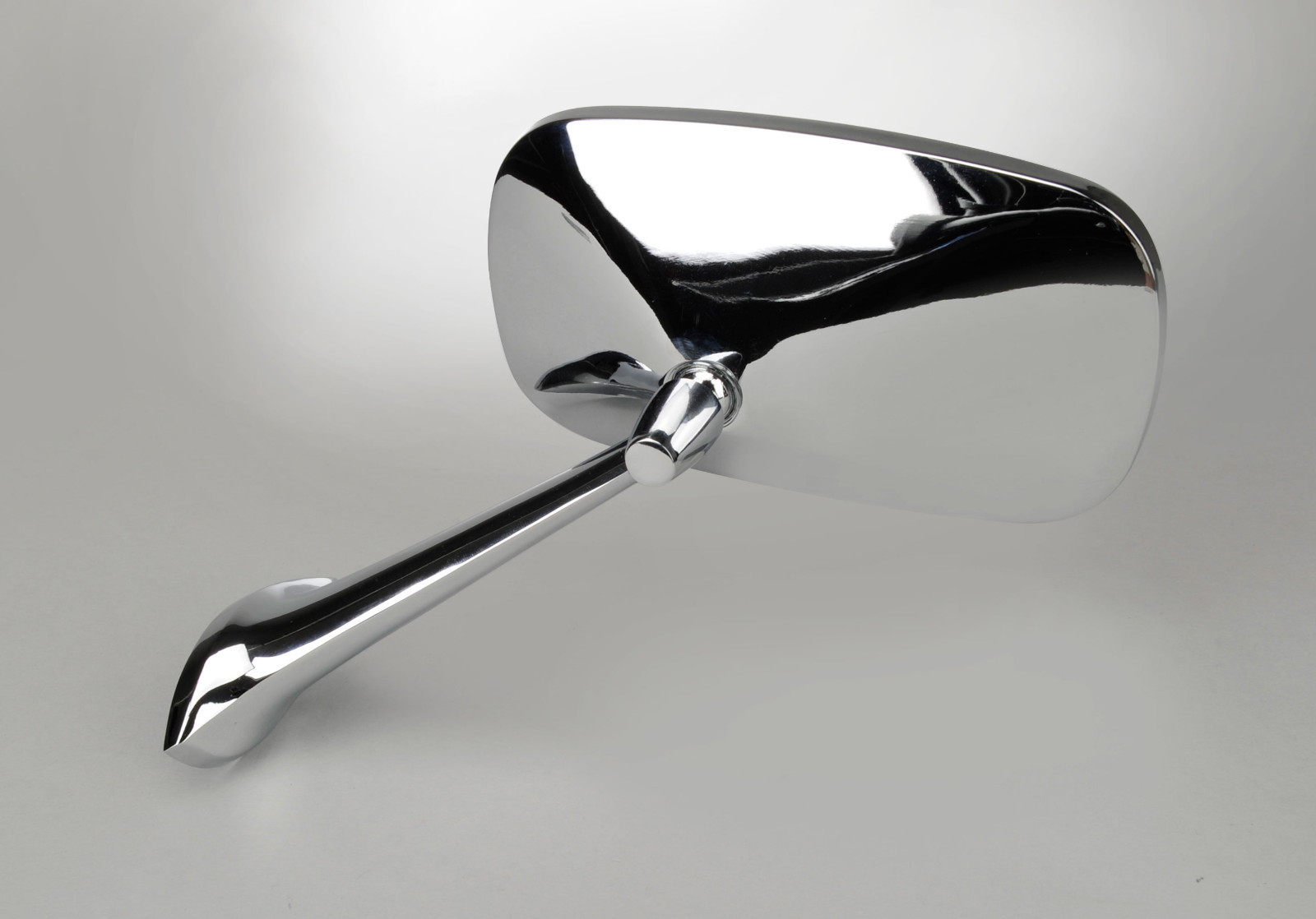 1968-1979 Corvette Exterior Rearview Mirror CHROME Large Head Left Hand ...