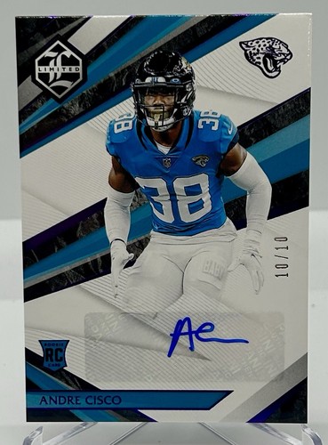 2021 Panini Limited - Rookie Autograph Spotlight Black #240 Andre Cisco ...