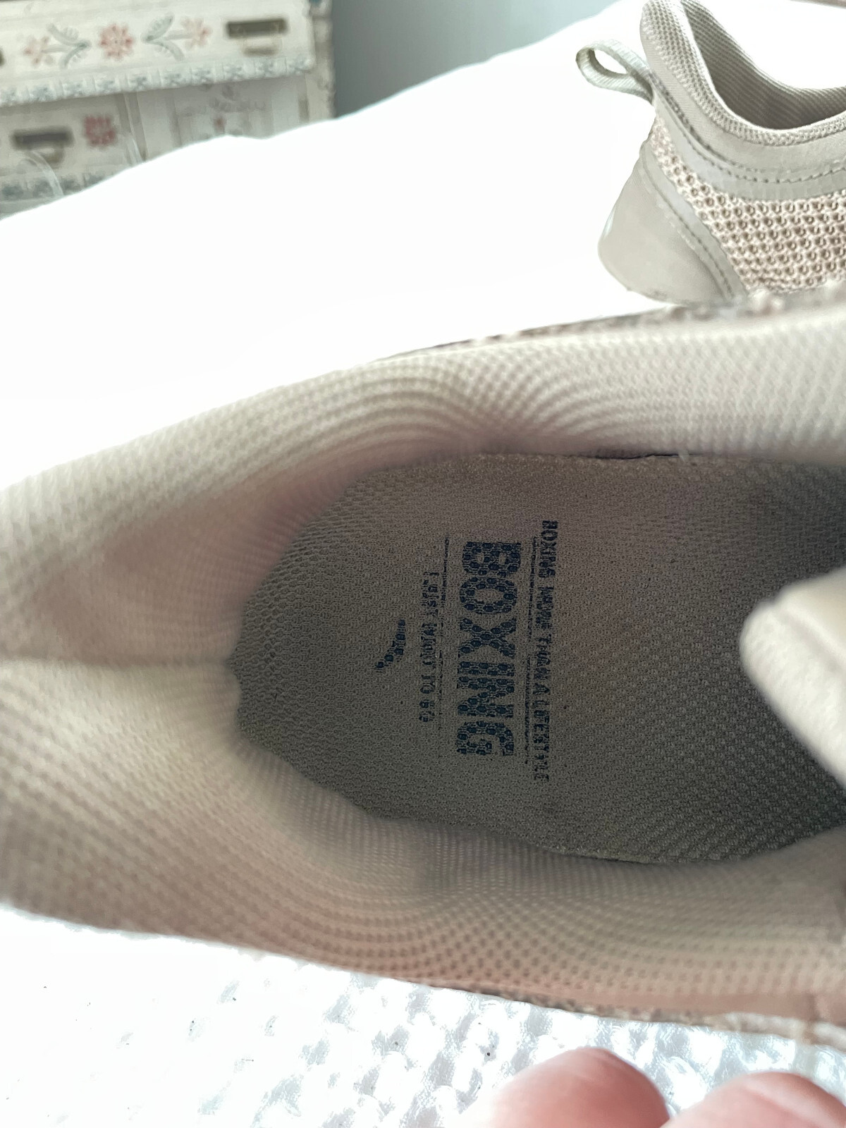 Anta x Manny Pacquaio Boxing Training Sneakers Size 7 Mens Mauve Purple ...