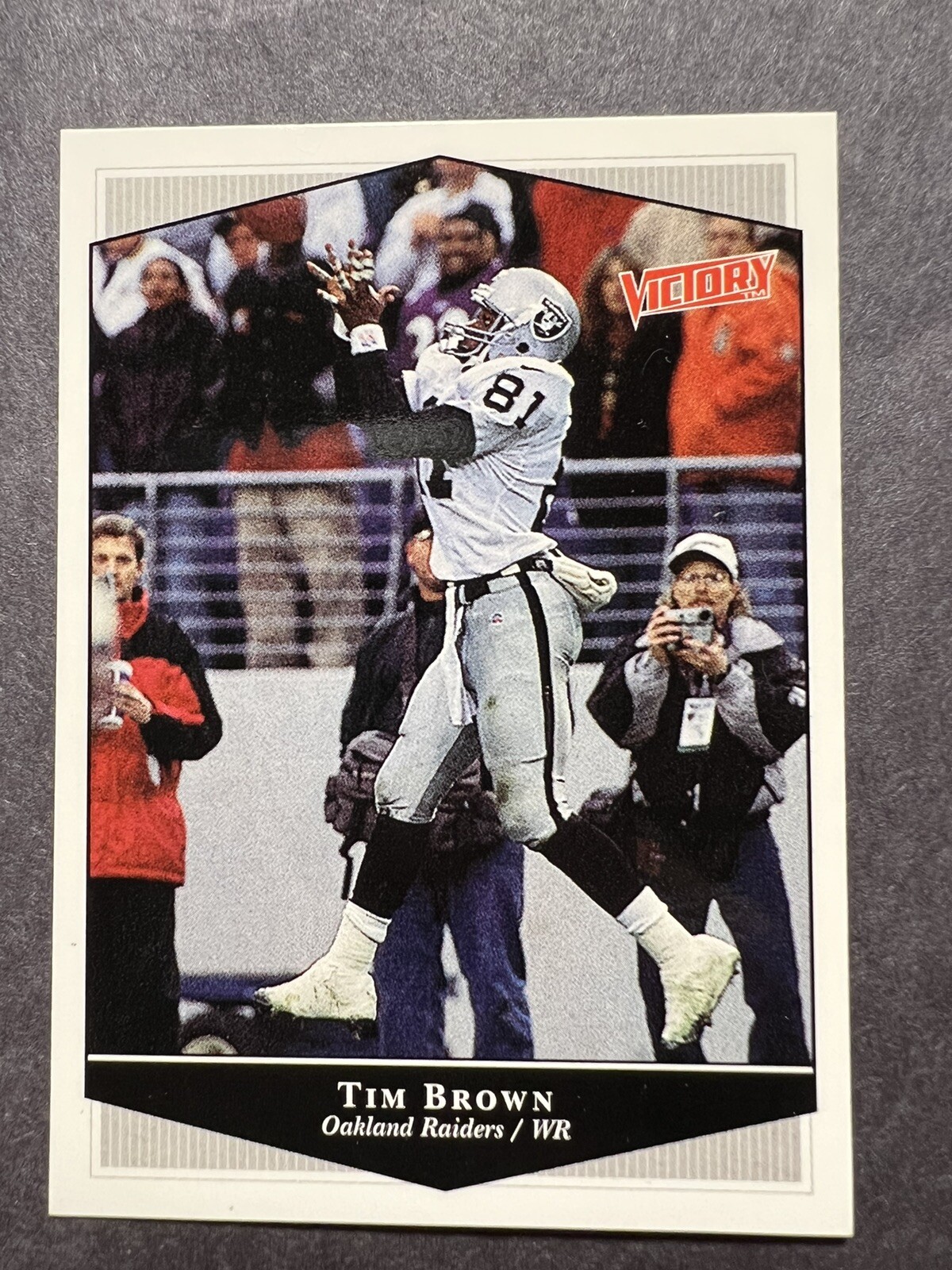 1999 Upper Deck Victory Tim Brown Oakland Raiders Card #192 | eBay