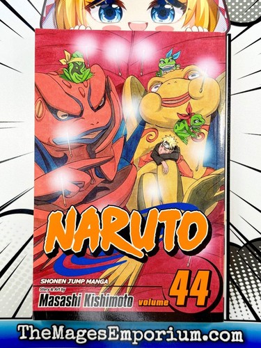 Naruto Vol 44 Used Manga English Language Graphic Novel Comic Book | eBay