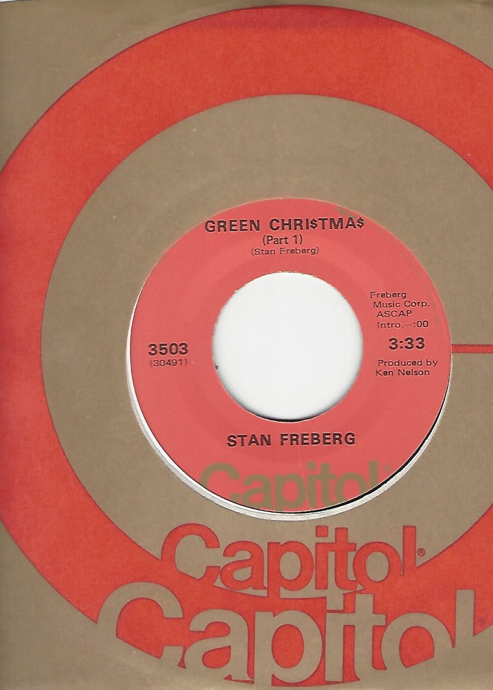 STAN FREBERG- "GREEN CHRISTMAS" (PART 1)/"GREEN CHRISTMAS" (PART 2 ...