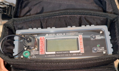 Amptec Research 620LK Explosive Safety Bonding MilliOhmmeter Electric ...