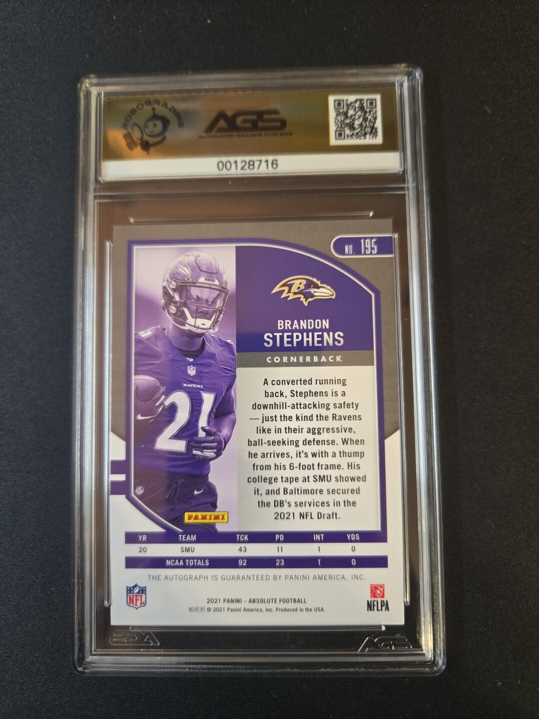 2021 Panini Absolute - Rookies Brandon Stephens #195 (RC) for sale ...