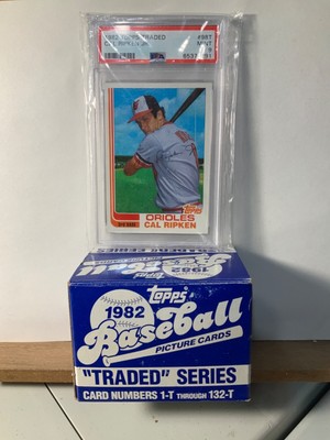 CAL RIPKEN JR.~1982 TOPPS TRADED ROOKIE RC CARD#98T - PSA 9 MINT | eBay