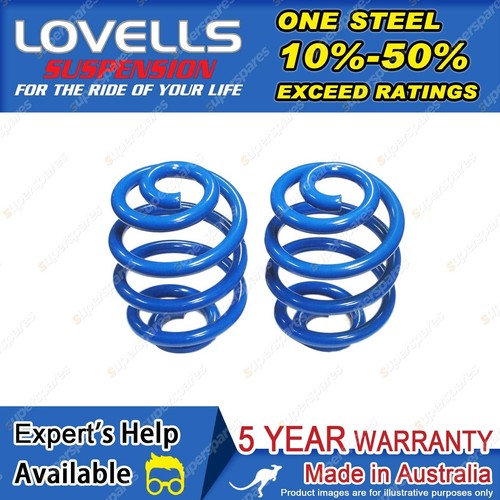 Lovells Rear Super Low Coil Springs for Holden Commodore VT VX VY VZ ...