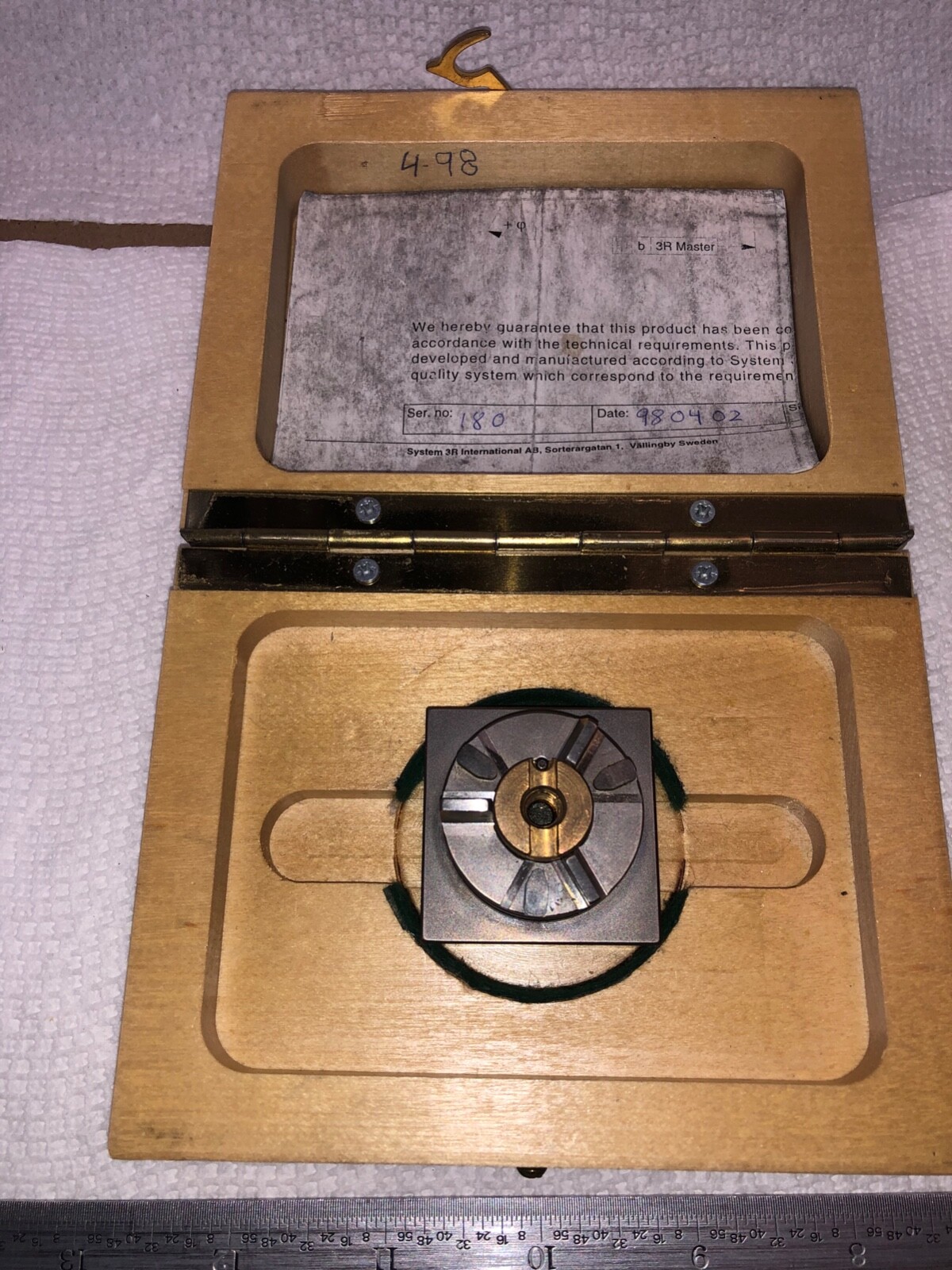 SYSTEM 3R ELECTRODE HOLDERS JUNIOR MASTER SETTING TOOL 3R 406.1 | eBay