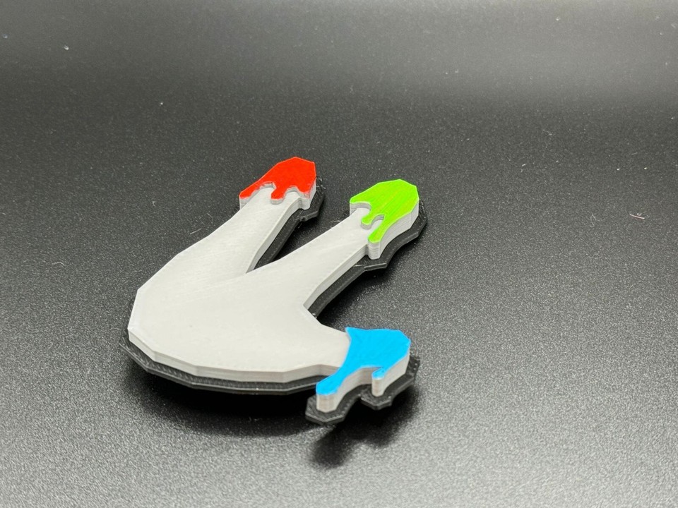 Wearable Finger Painter Badge from Gorilla Tag - Made in UK - Pin Badge ...