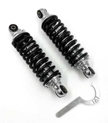 Universal Aluminum Rear Black Coil Over Shocks Adjustable 250Lb For Hot ...
