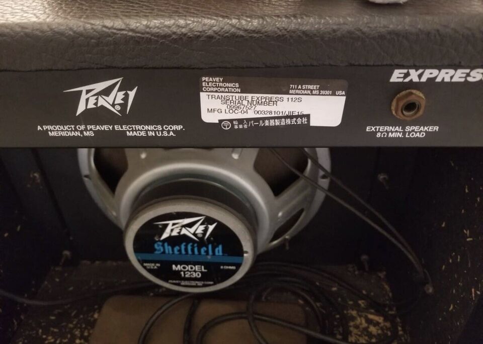 【USA Made】Peavey Express 112 Gen 1 Transtube Amplifier | eBay