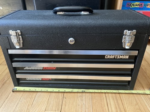 Vintage Craftsman 3-Drawer Rally Tool Box w/Keys (Great Condition) | eBay