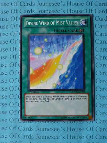 Yu-Gi-Oh! Individual Cards Divine Wind of Mist Valley STOR-EN059 Common ...