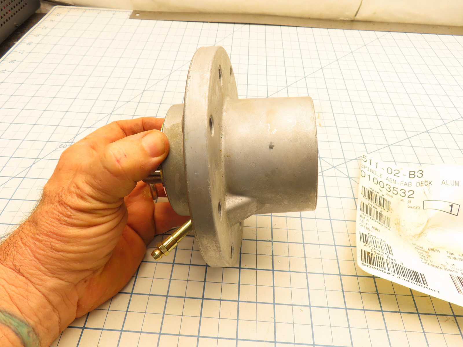 MTD Cub 01003532 Deck Spindle Assembly Fab Aluminum Housing | eBay