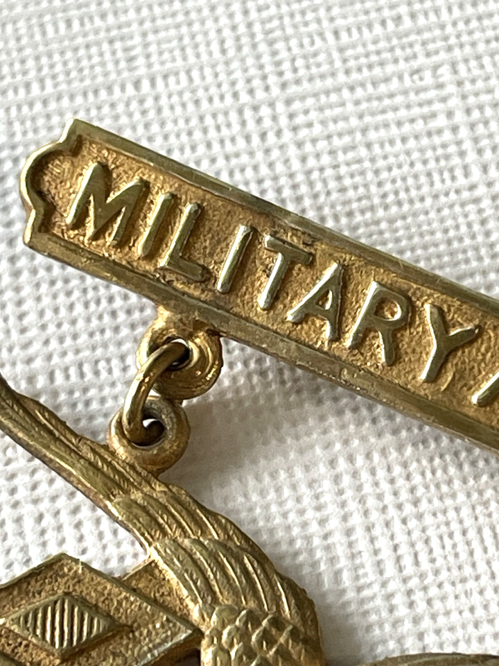 AUTHENTIC 1913 PATTERN MILITARY AVIATOR BADGE/WINGS ARMY SIGNAL CORPS ...