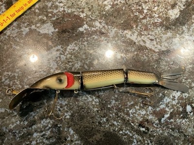 Vintage Wisconsin Bud Stewart Sucker Minnow Fishing Lure Antique Tackle ...