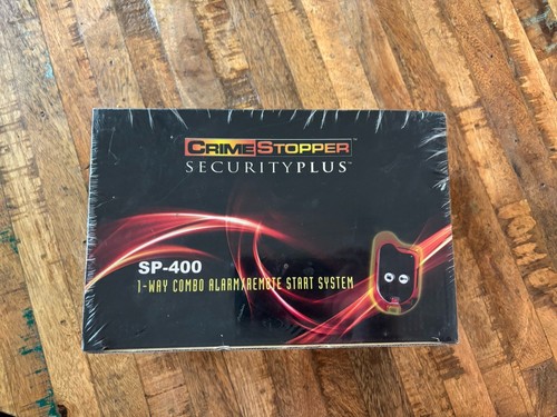Crimestopper SP-400 1-Way Combo Alarm and Remote Start System | eBay