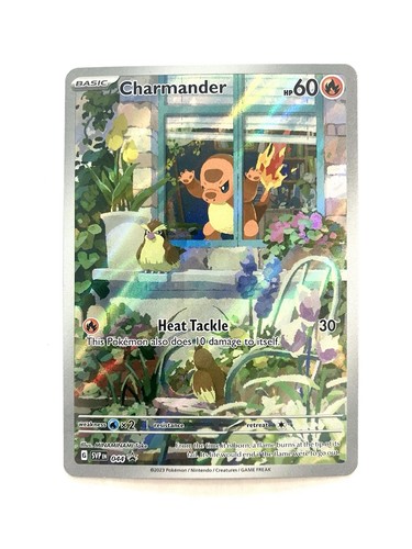 Charmander 44 Scarlet Violet ETB Black Star Promo Pokemon TCG Card NM ...