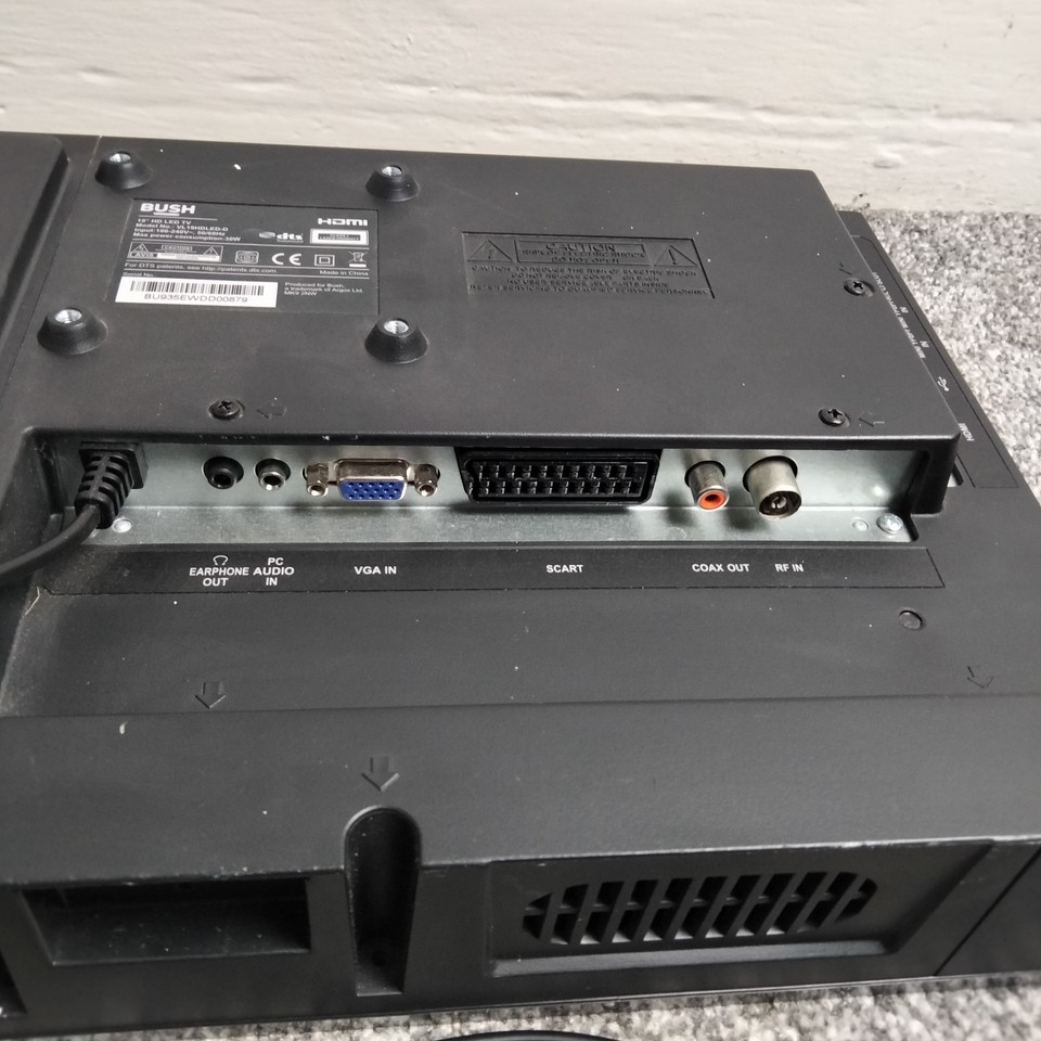 19" Bush HD LED TV with Built in DVD Combo - Takes HDMI & Scart - Fully ...