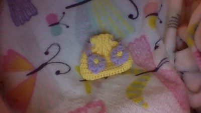 Handmade Crochet flower Drawstring Bag - 3in by 4in- Small Pouch | eBay