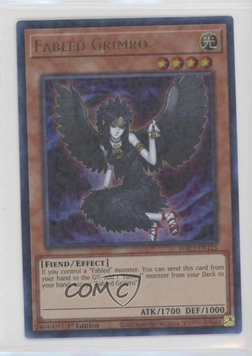 Fabled Grimro 1st Ed. YuGiOh Hidden Arsenal: Chapter 1 #HAC1-EN125 | eBay