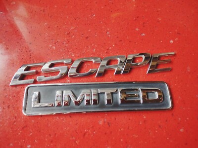 Used 2001-2007 Ford Escape Limited Rear Gate Chrome Emblem Badge Logo ...