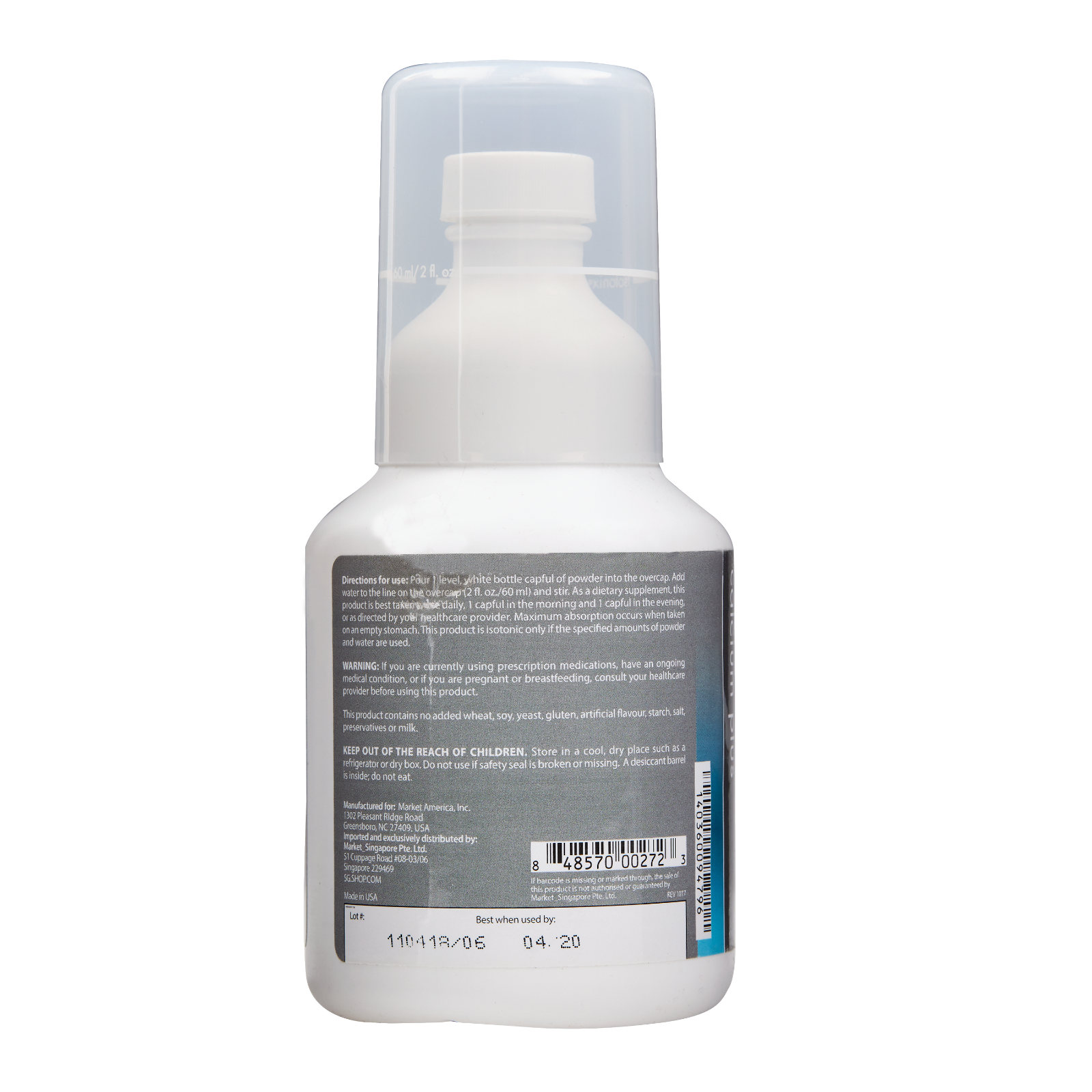 Isotonix Calcium Plus Isotonic Powder 90 Servings/300g Skeletal Health ...