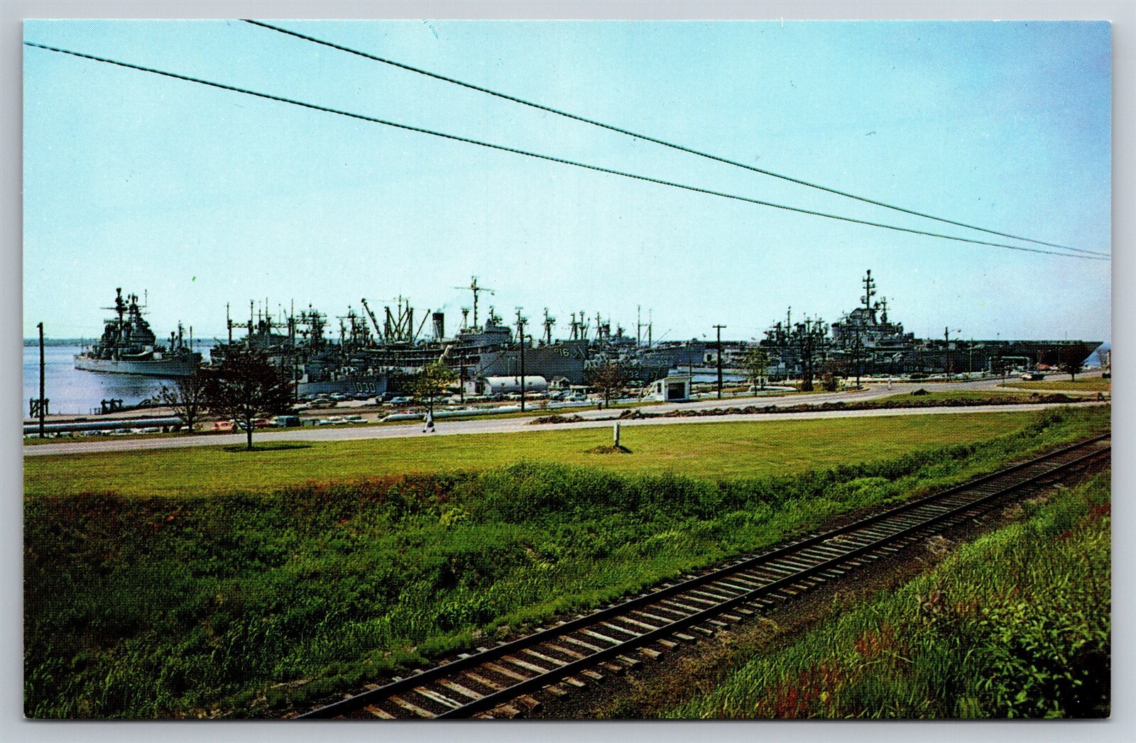 Deslant Headquarters Piers 1 & 2 US Naval Stations Newport RI Postcard ...