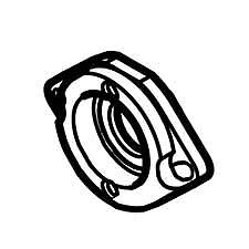 Original Hitachi Part # 322-918 BEARING HOLDER C10FCE C10FCH | eBay