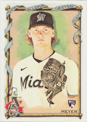 2023 ALLEN & GINTER MAX MEYER #129 BASEBALL Rookie MARLINS RC | eBay