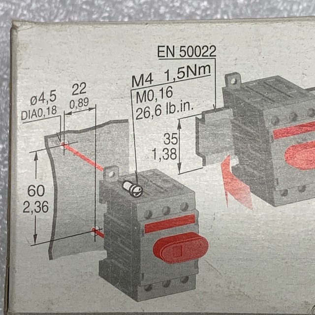 ABB (OT32E3) 40 Amp Disconnect Switch for sale online | eBay