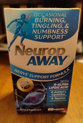 Neuropaway Nerve Support Formula 60 Daily Capsules. Alpha Lipoic Acid ...